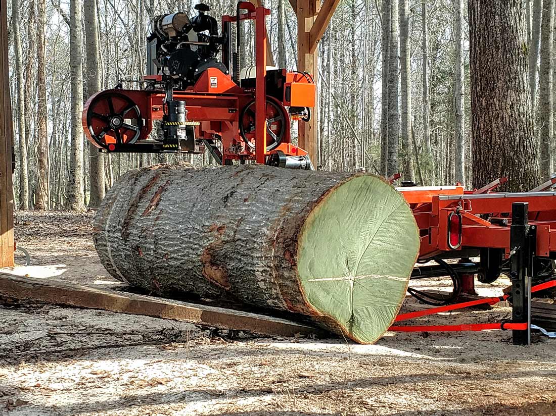 Carolina Custom Cut Portable Sawmill Service